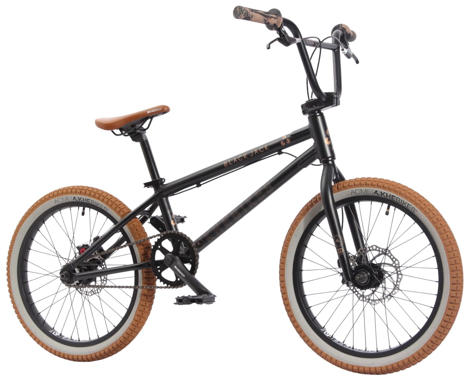 BMX Bike Aluminum KHE BLACK JACK DISC AL 20 inch 10kg