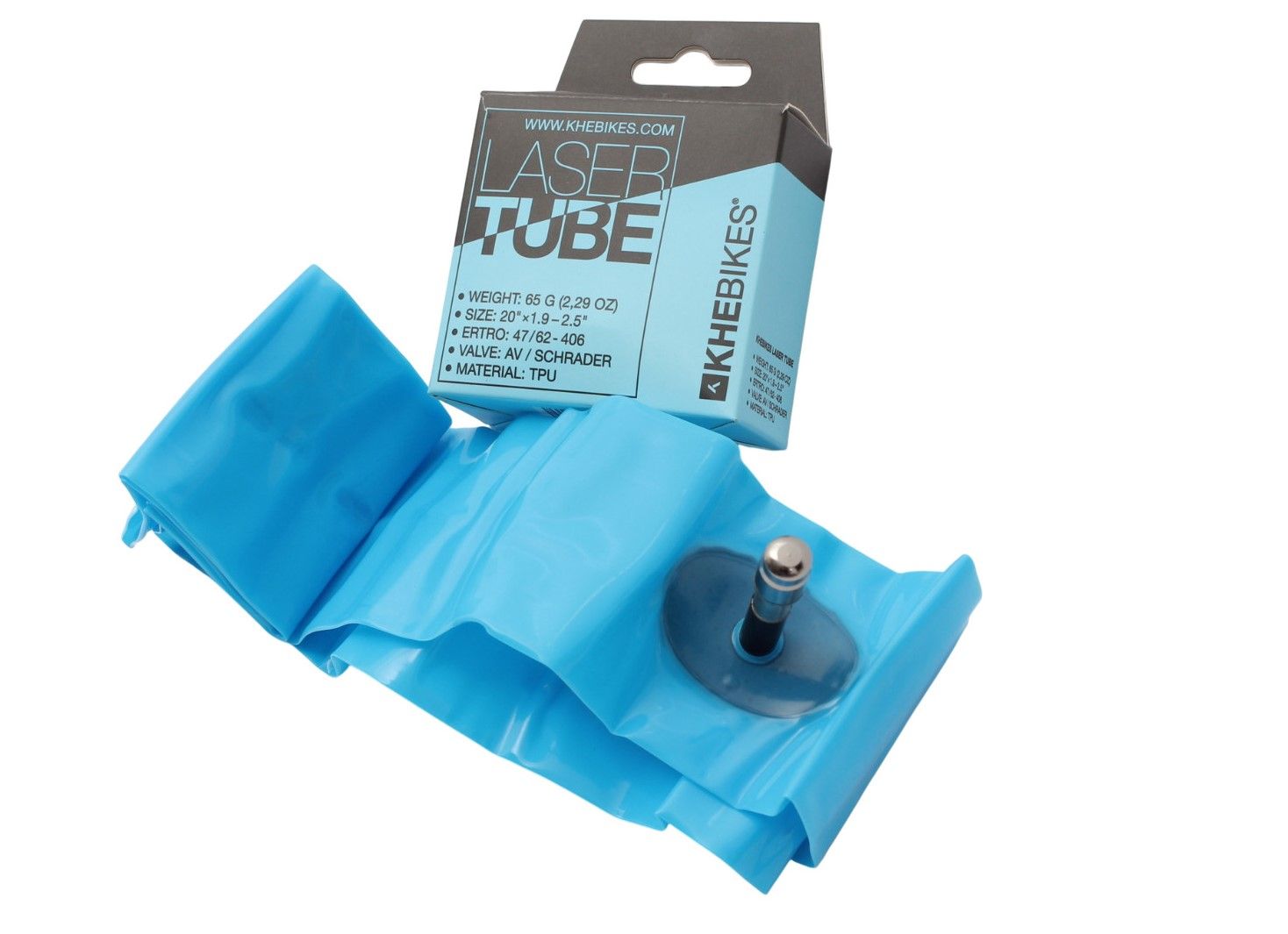 KHE LASER TUBE 20" – 2025 Ultra-Light BMX TPU Tube