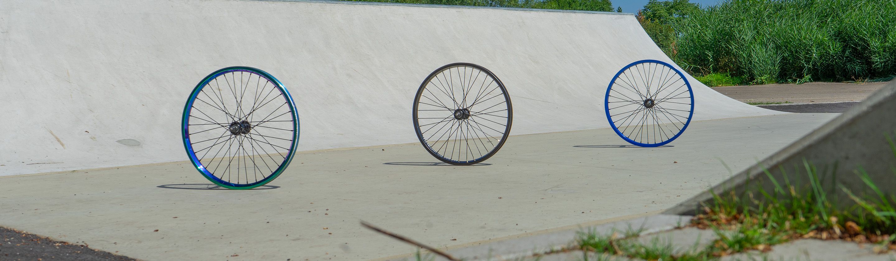 BMX Rear Wheels – Lightweight, Durable & Colourful